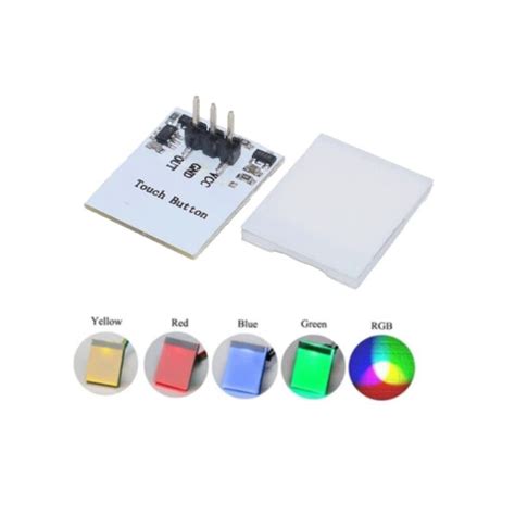 HTTM Series Yellow Capacitive Touch Switch Buttons Module V V RoboticsDNA