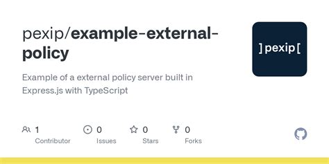 GitHub Pexip Example External Policy Example Of A External Policy Server Built In Express Js