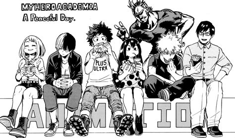 Midoriya Izuku Uraraka Ochako Bakugou Katsuki Asui Tsuyu Todoroki