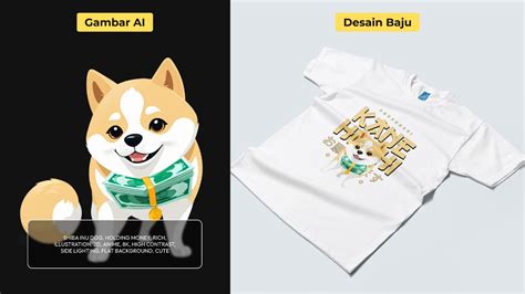 Jago Bikin Desain Kaos Pake Ai Pake Ai
