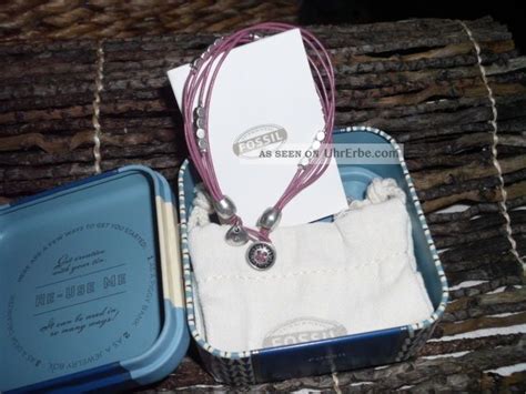 Fossil Lederarmband