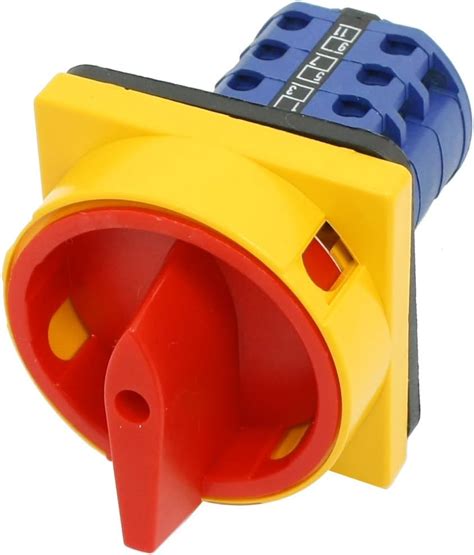 Amazon Com KIDYS ON Off 2 Positions 3Pole Change Over Control Cam Switch Ui660V Ith 20A