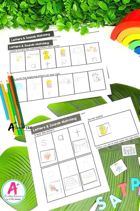 SATPIN Activities Fun Phonics Games For Early Readers A Plus