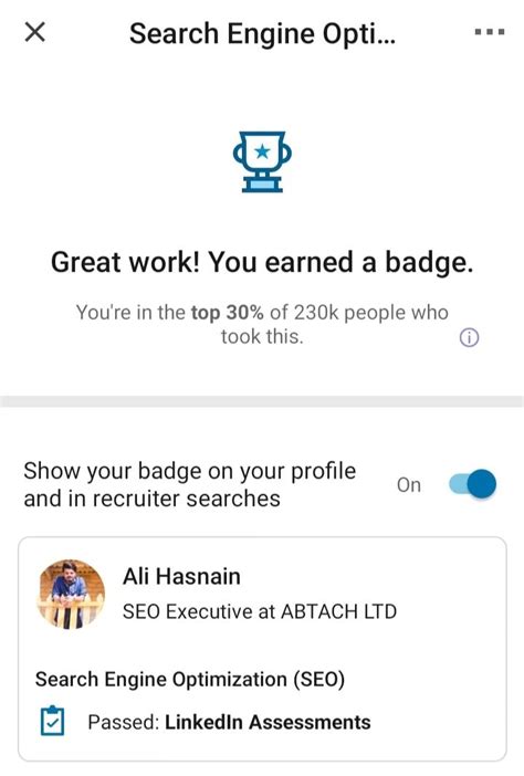 Ali Hasnain On Linkedin Linkedinskillassessment