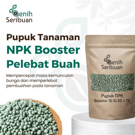 Jual Benih Seribuan Pupuk Npk Booster Te Gr Cap Tawon