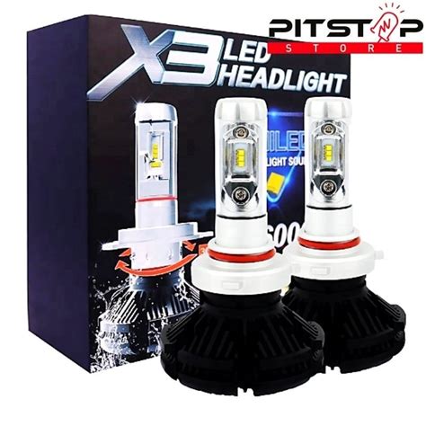 2 Bombillas Led H8 6000 lumen