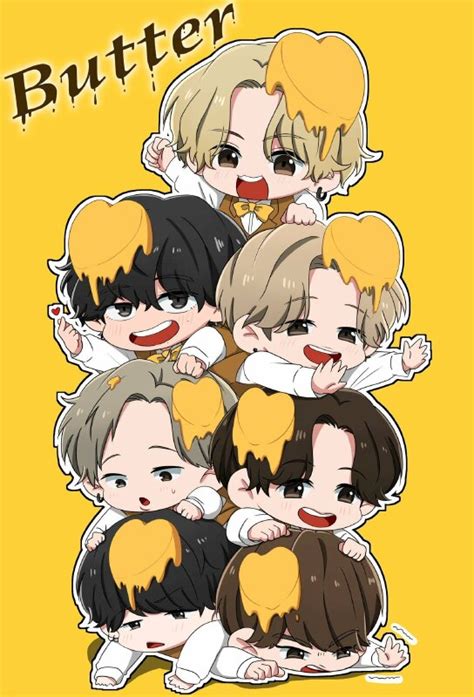 Hình Nền Bts Chibi đáng Yêu Nhất Cho điện Thoại Của Bạn Nhấp để Tải