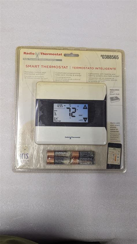 Radio Thermostat Smart Thermostat 0388565 Wifi Electro Extreme