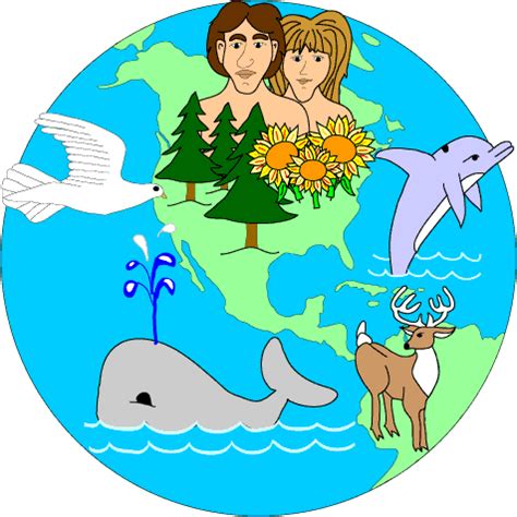 7 Days Of Creation Cartoon ClipArt Best