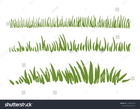 Grass Drawing Outline