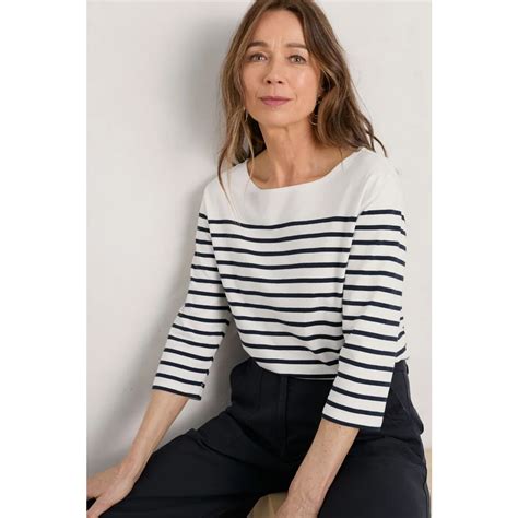 Seasalt Sailor Shirt Falmouth Breton Maritime Chalk Kilkenny Design