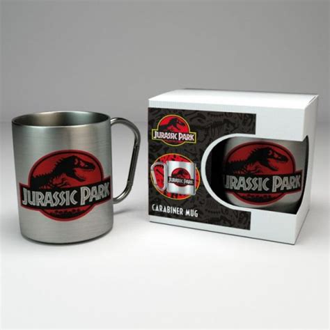 Jurassic Park Logo Carabiner Mug Preorder Merchoid