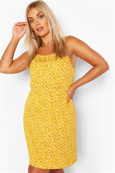 Plus Size Summer Dresses Plus Size Sun Dresses Boohoo Uk