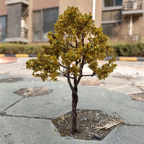 2021 نموذج جديد WireTree شجرة صغيرة تخطيط نموذج تصميم نموذج شجرة مقياس