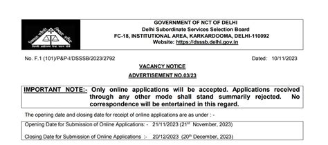 Dsssb Recruitment 2024 863 Group B And C Posts Apply Now Tamilanguide