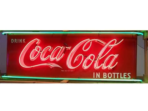 Coke Neon Sign At Dana Mecums 25th Original Spring Classic 2012 As U30 Mecum Auctions