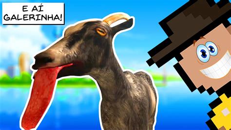 Cabra BagunÇando Na Cidade Goat Simulator • E2 Youtube