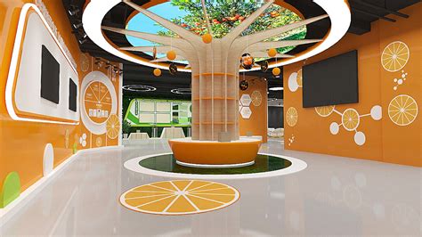 柑橘研究所展厅设计pepper1110 站酷zcool