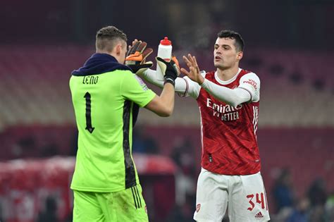 Arsenal Granit Xhaka Enjoying Newfound Real Estate In Midfield