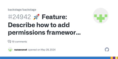 🚀 Feature Describe How To Add Permissions Framework With The New