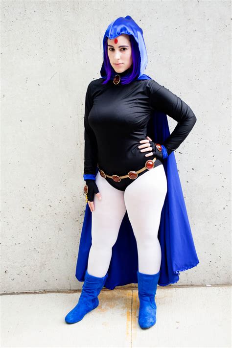Raven Teen Titans Cosplay Full Body Shot By Xxbrandy On Deviantart