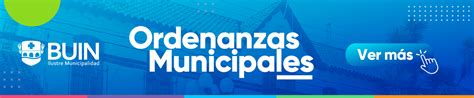 Ordenanzas Ilustre Municipalidad De Buin