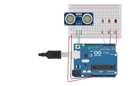Circuit Design Sensor Tinkercad