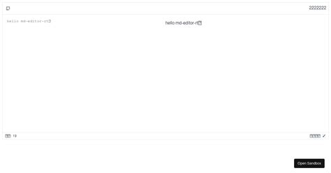 Md Editor Rt Forked Codesandbox
