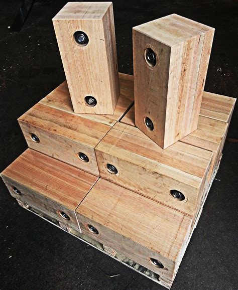 6″ X 8″ X 12″ Jack Blocks Rail Ties By Carlwood