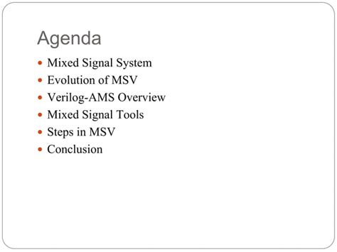 Trends In Mixed Signal Validation Pdf