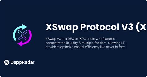Xswap Protocol V3 Xdc Project Overview Analytics And Data Dappradar