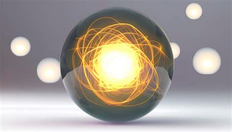 3d Science Ball Orb Premium Ai Generated Image