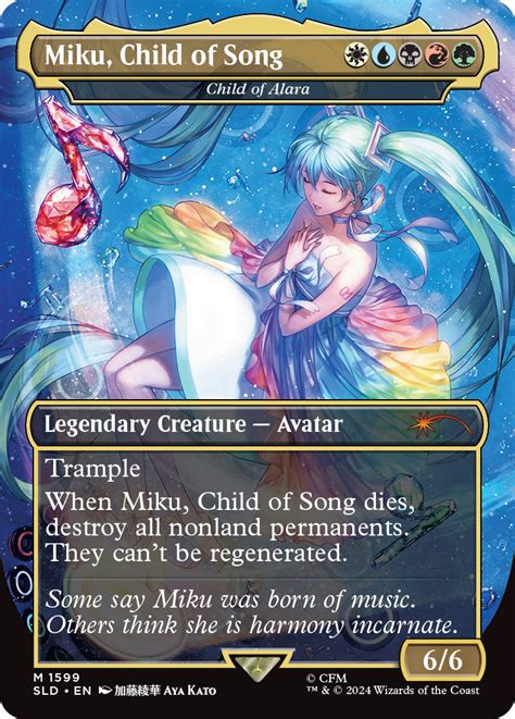 Secret Lair X Hatsune Miku Digital Sensation En Secret Lair
