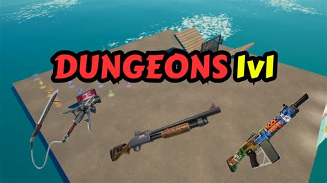 🏰 Dungeons 1v1 🏰 5251 3575 6659 By Mysticfnw Fortnite Creative Map
