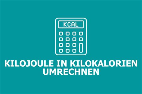 Kj In Kcal Umrechnen Vhitg De