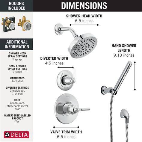 3 Setting Custom Shower Bundle 14 Series In Chrome Fvs6 Sa2101