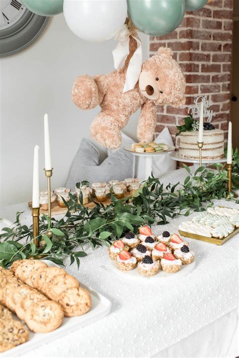 Traditional Bear Baby Shower Ideas
