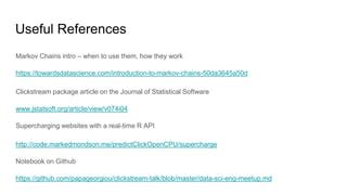 Clickstream Analytics With Markov Chains Ppt