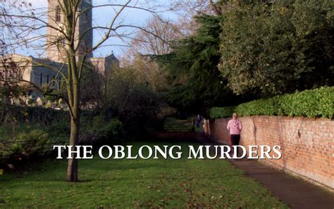 The Oblong Murders Midsomer Murders Wiki Fandom