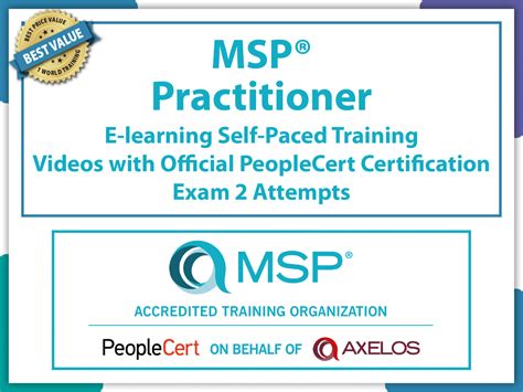 Msp® Managing Successful Programmes Practitioner