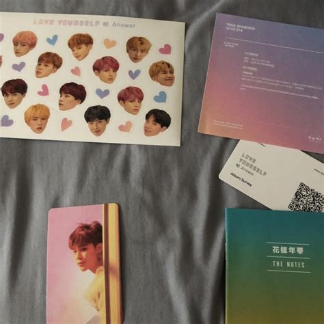 Bts Love Yourself Answer Version E Album Comes With Depop