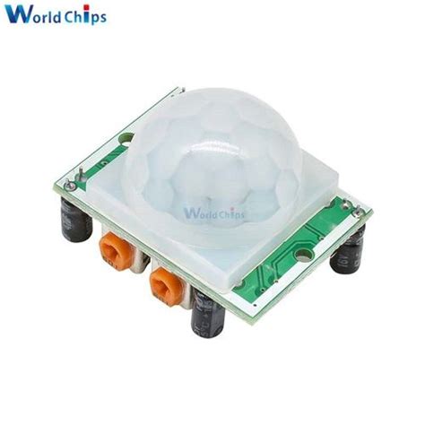 Module de détection de mouvement infrarouge PIR HC SR capteur de corps réglable