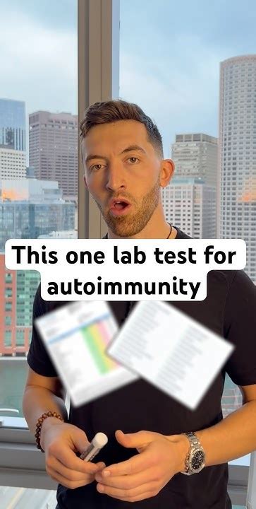 This Lab Test For Autoimmunity Youtube