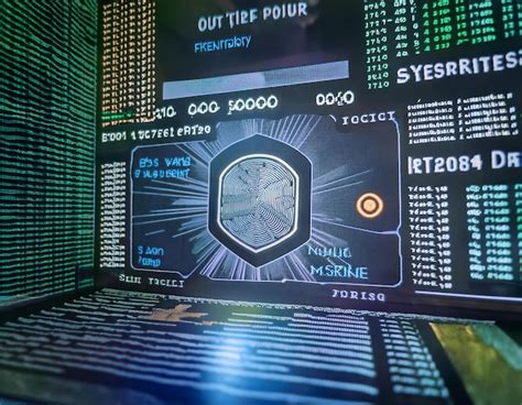 Cybersecurity Measures Displayed On A Computer Screen Representing