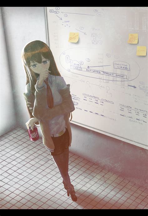 Makise Kurisu Kurise Makise Steins Gate Врата Штейна Врата