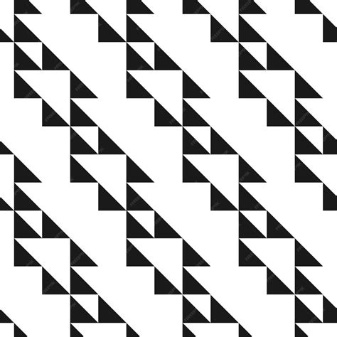 Premium Vector Vector Creative Seamless Geometric Pattern Textile Striped Black And White Texture