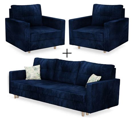 Zestaw Wypoczynkowy Wolf 311 Sofa Kanapa Fotel 455412 • Cena
