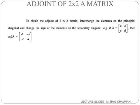 Matrices Class Xii Module 3 Pptx Chemistry Science