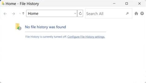 How To Use File History In Windows A Comprehensive Guide