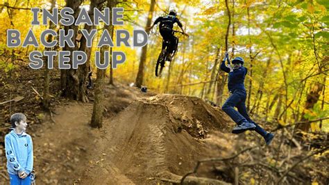 Building A Massive Step Up In My Backyard Pt 2 Youtube